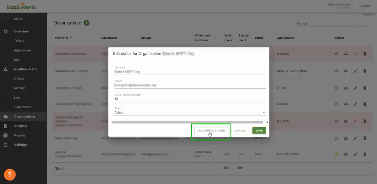 Setup instructions for Google Workspace – Saas Alerts